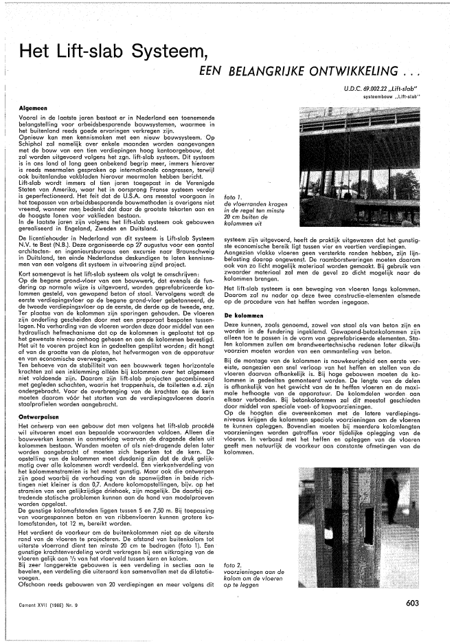 Cement, kennisplatform over betonconstructies