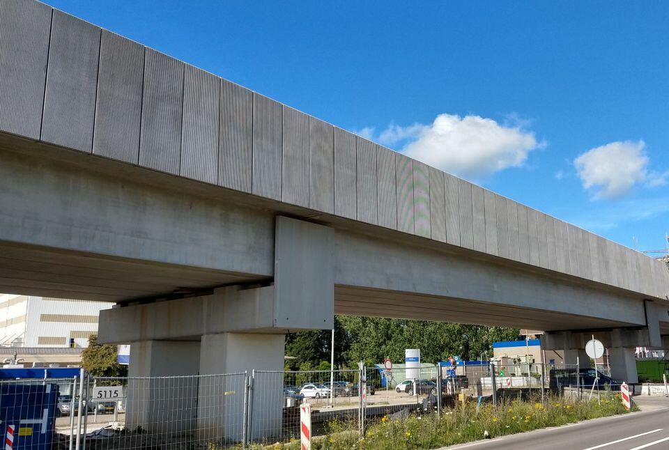 Theemswegtracé (3): 4 km lang spoorviaduct