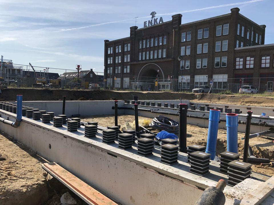 Bouwen langs het spoor
